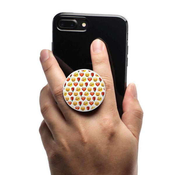 COOLGRIPS MAGNETIC PHONE GRIP AND STAND EMOJI LOVE PATTERN – Cellular ...
